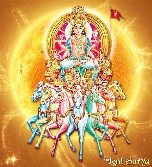 Surya, the sun god - Vedic Library by ISVARA.org