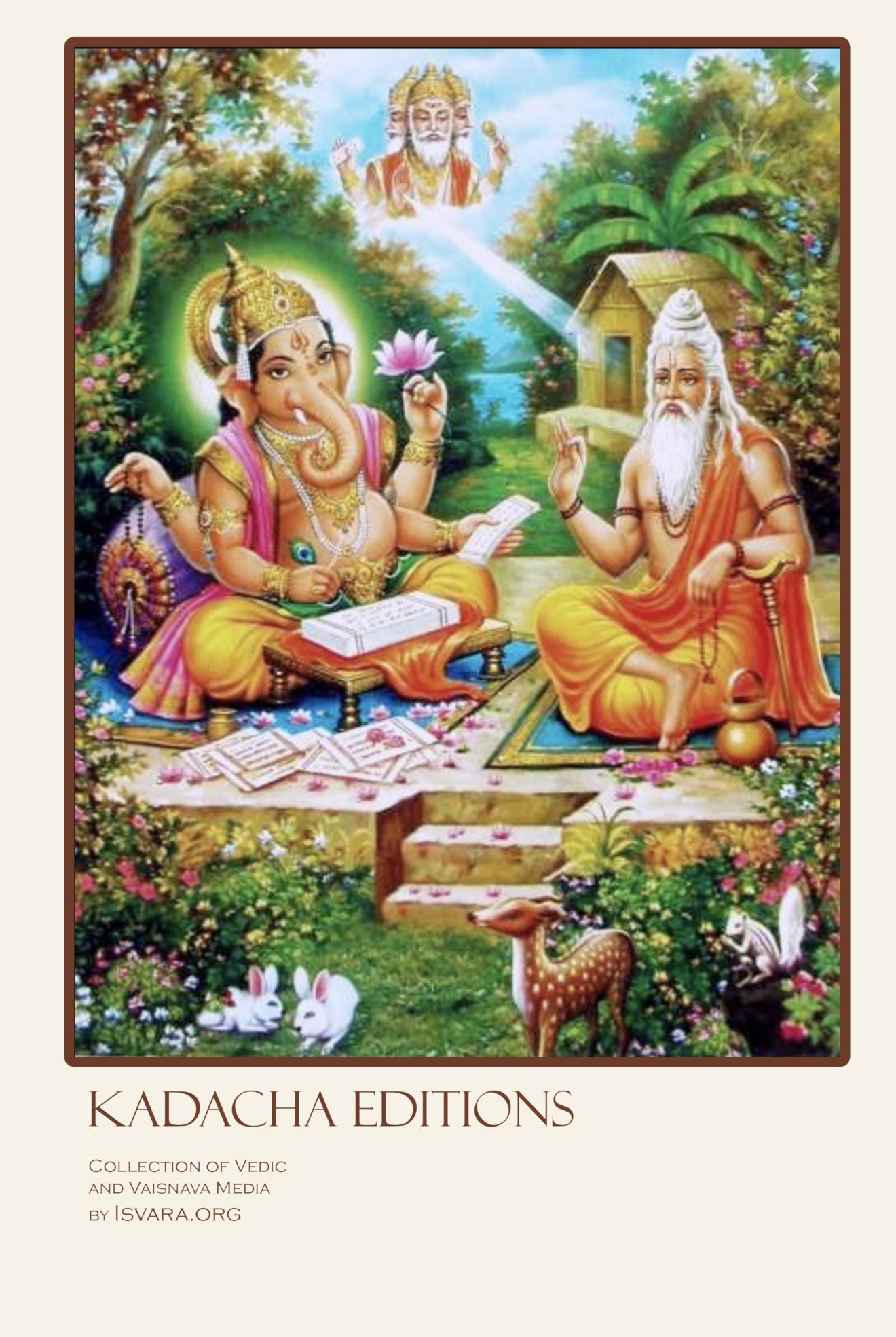 Maha-bharata in English now also available in hard cover - Vedic ...