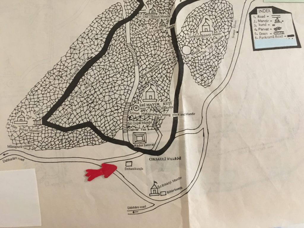 Dohani-kunda and a jet of milk on Radharani's face - Vedic Library by ...