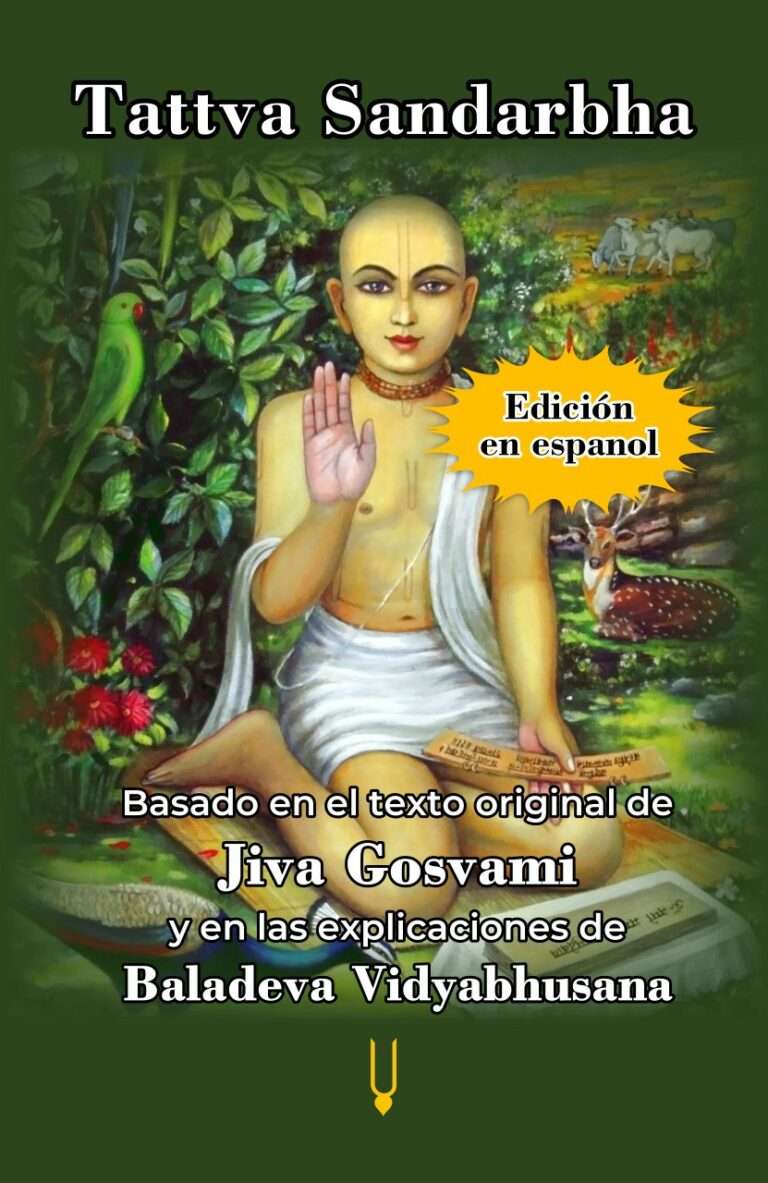 Tattva Sandarbha de Sri Jiva Gosvami, en Espanol - Vedic Library by ...