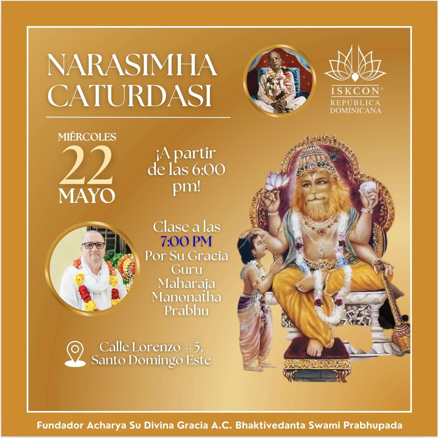 Narasimha Caturdasi 2024 - Vedic Library by ISVARA.org